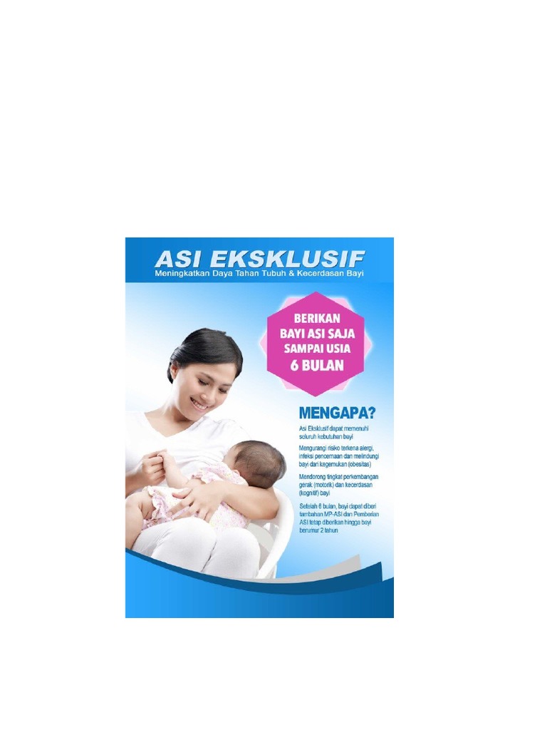 Asi Eksklusif Poster | PDF