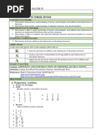 Adding Similar Fractions Lesson PLan | PDF | Fraction (Mathematics ...