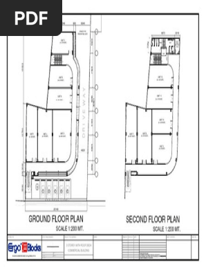 3 Storey Commercial Building Floor Plan