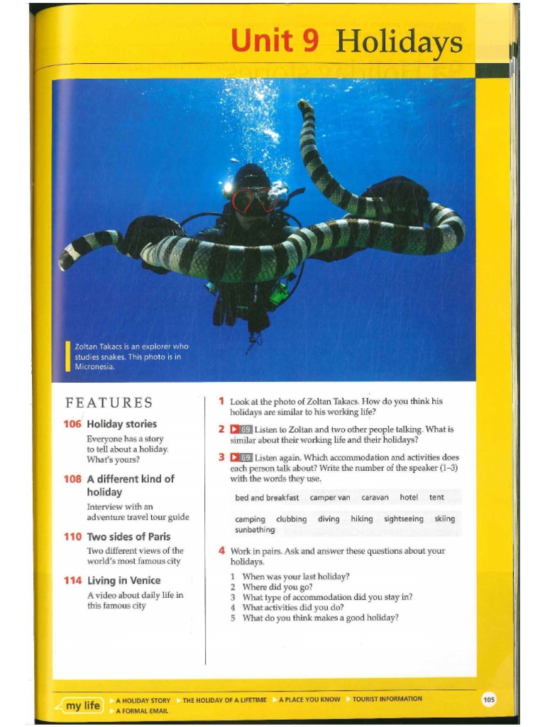 Life A2-B1 Unit 9 | PDF