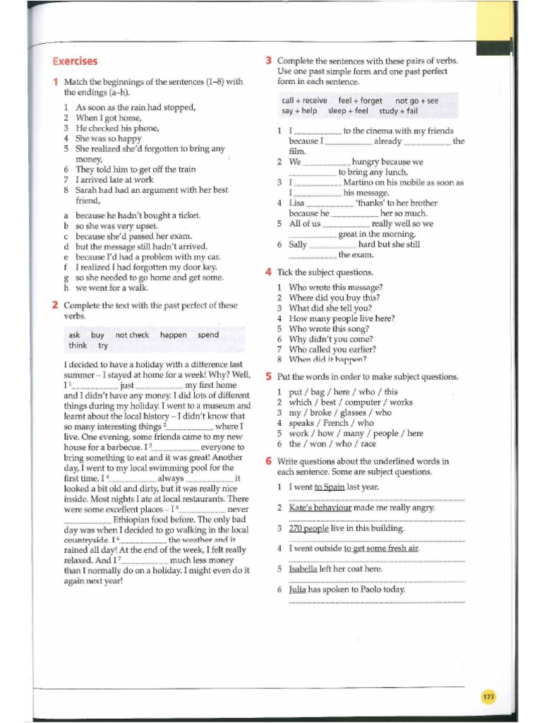 Grammar Unit 9 | PDF