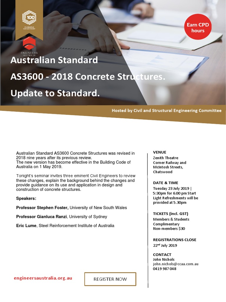 Australian Standard AS3600 V1 | PDF