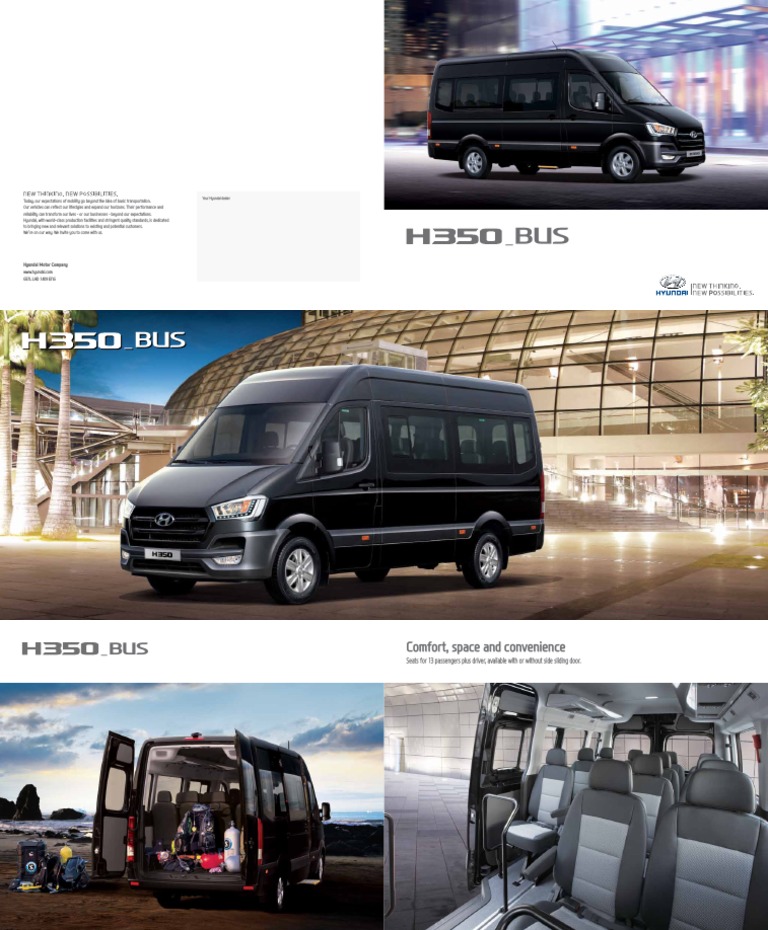 Hyundai H350 Bus | Download Free PDF | Brake | Truck