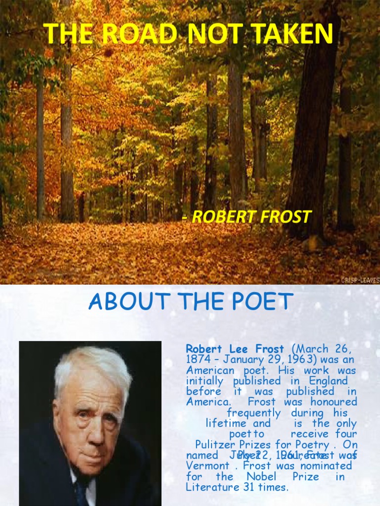 The Road Not Taken: Choices and Consequences | PDF | Poetry | Science