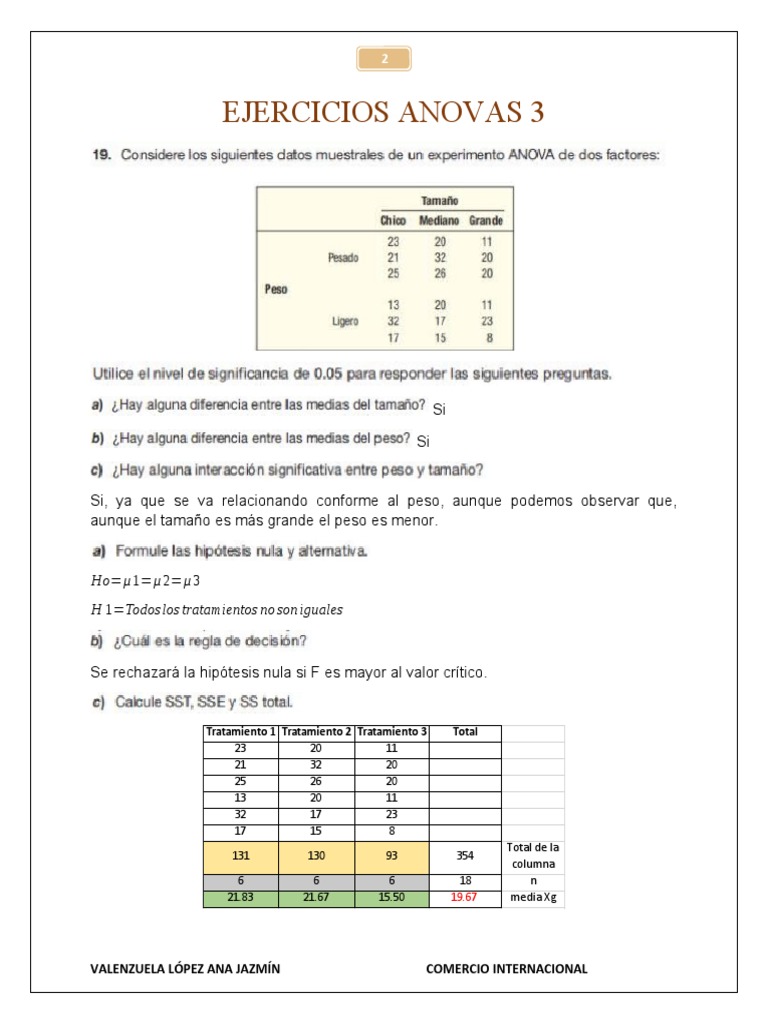 Ejercicios de Anova 3 | PDF | Science | Ciencia (general)