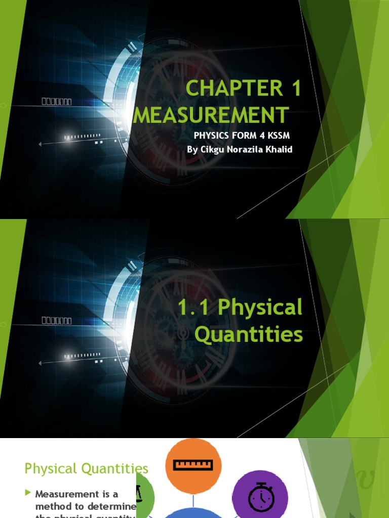 Physic Form 4 Chapter 1 KSSM | PDF | Science & Mathematics | Computers