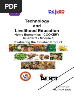 Q3 Module1 G10 COOKERY | PDF | Stock (Food) | Soup