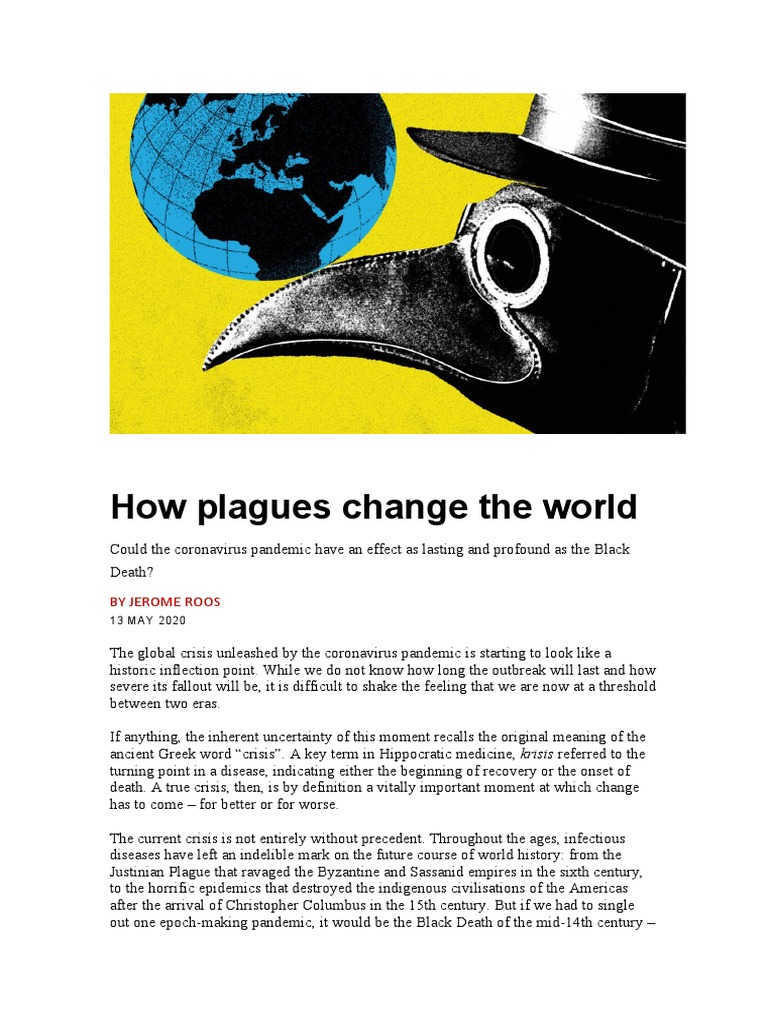 Plagues and Their World-Changing Impact | PDF | Black Death | Wellness
