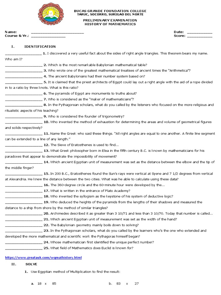 History of Mathematics | PDF | Teaching Mathematics | Geometry