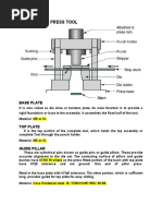 Formula For Press Tool Design | PDF