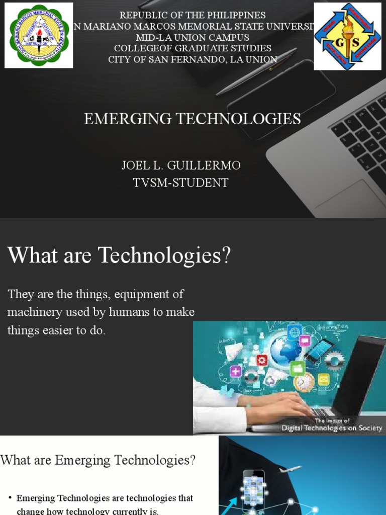 5 Emerging Technologies | PDF | Internet Of Things | Artificial ...