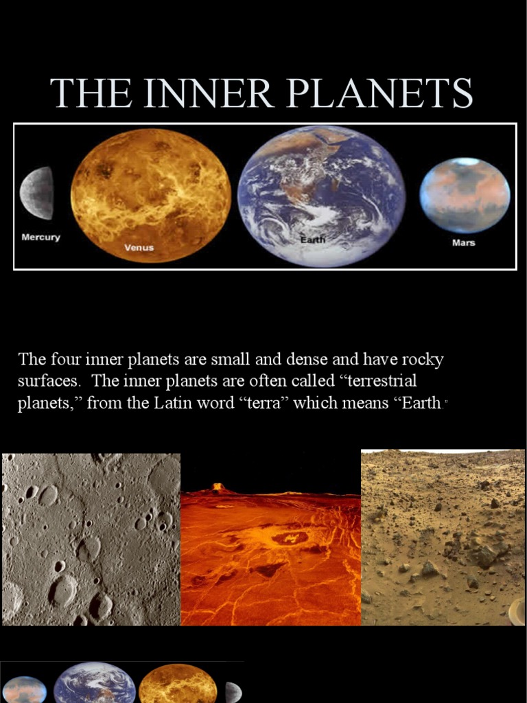The Inner Planets Report | PDF | Mars | Atmosphere