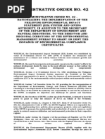 DENR Organizational Structure Overview | PDF | Business | Government