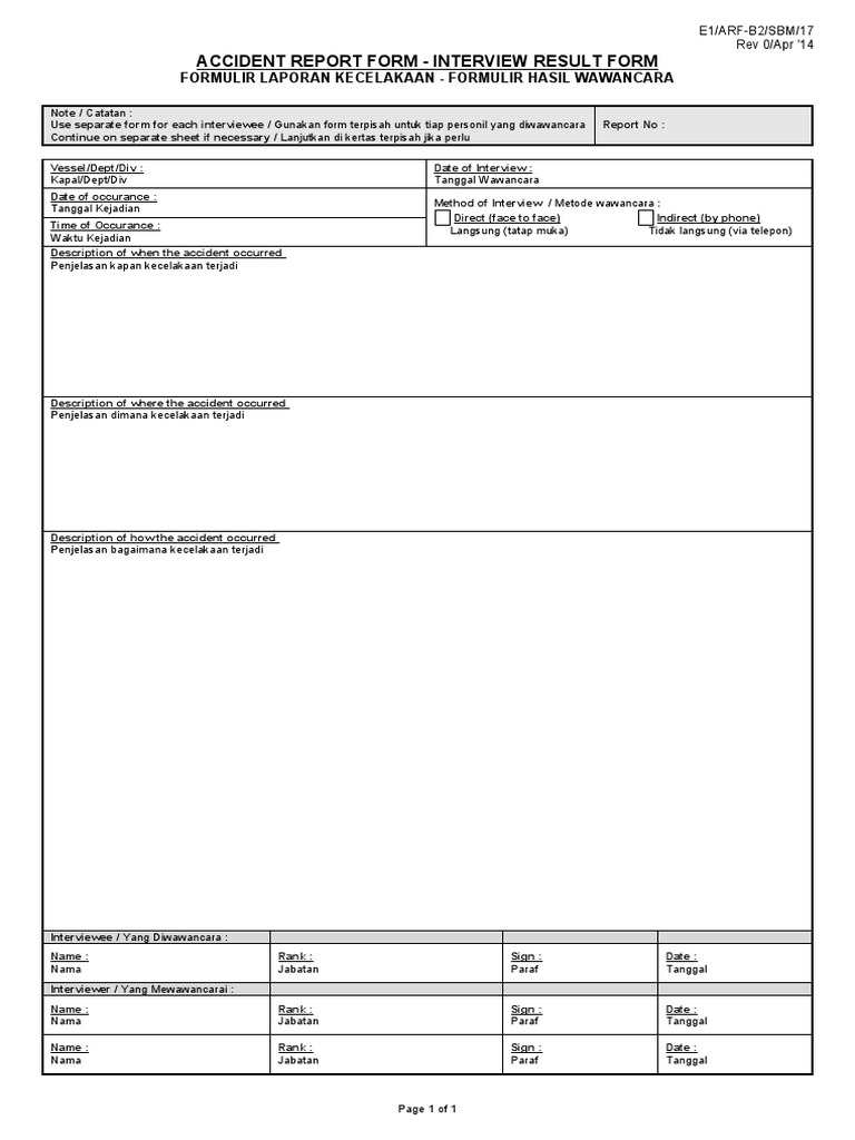 (17 B2-E1-ARF-SBM) Accident Report Form (R. 04-14) | PDF