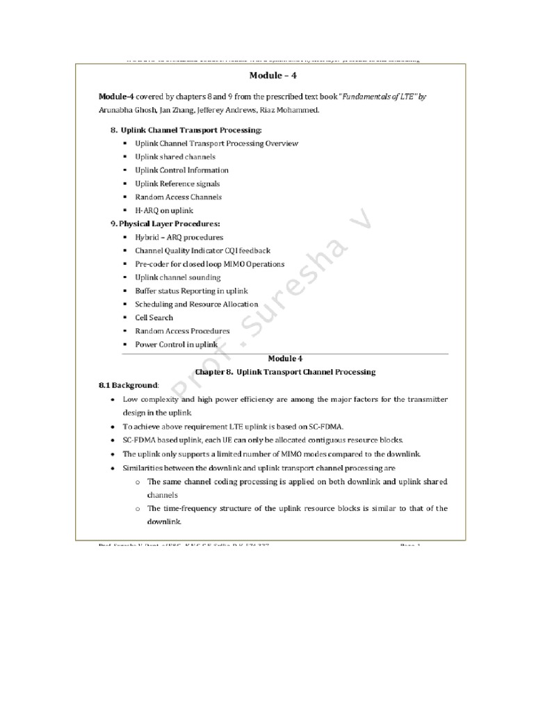 15EC81 Mod 4 | PDF
