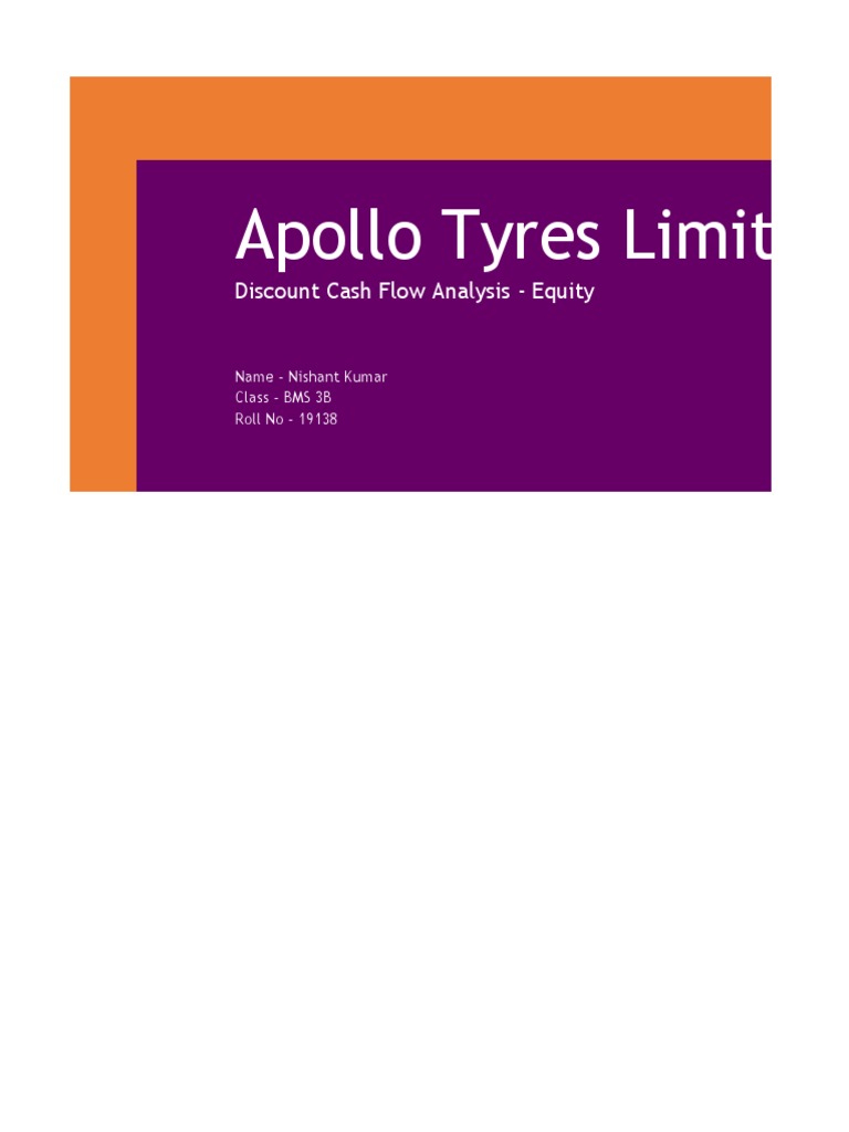 DCF Model Template | PDF | Discounted Cash Flow | Expense