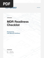 MDR Audit NB Checklist | PDF | Medical Device | Quality Management System