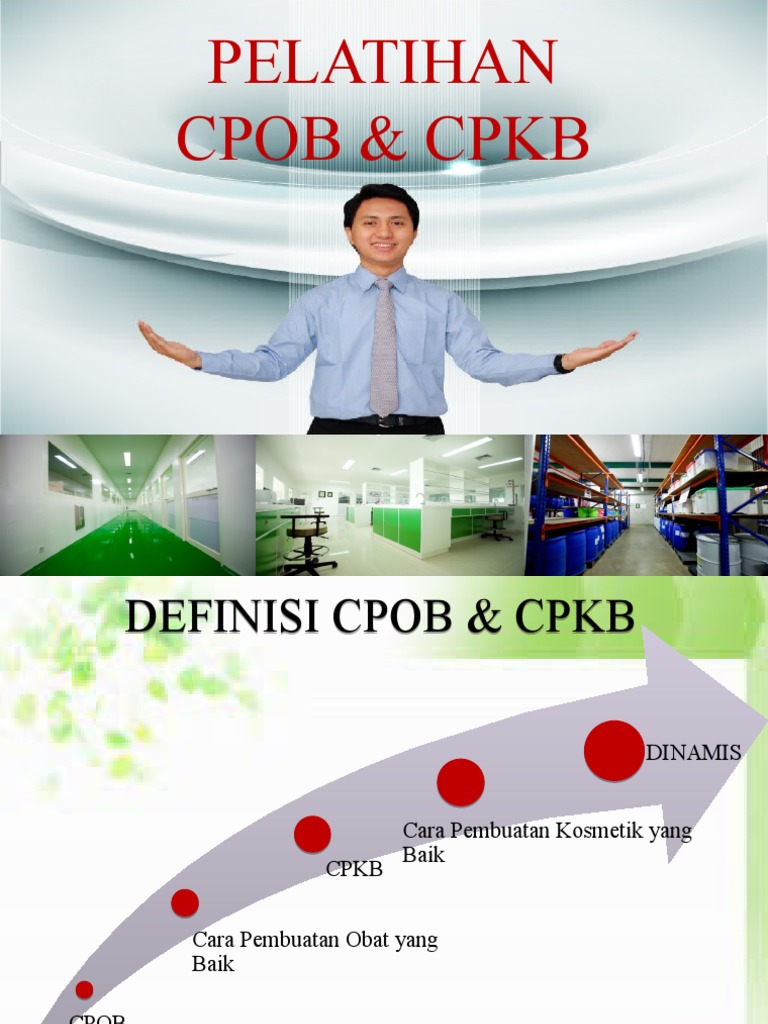 CPOB & CPKB (Dasar-Dasar CPOB & CPKB, Tatacara Masuk Ruang Produksi, Perbedaan Bangunan ...