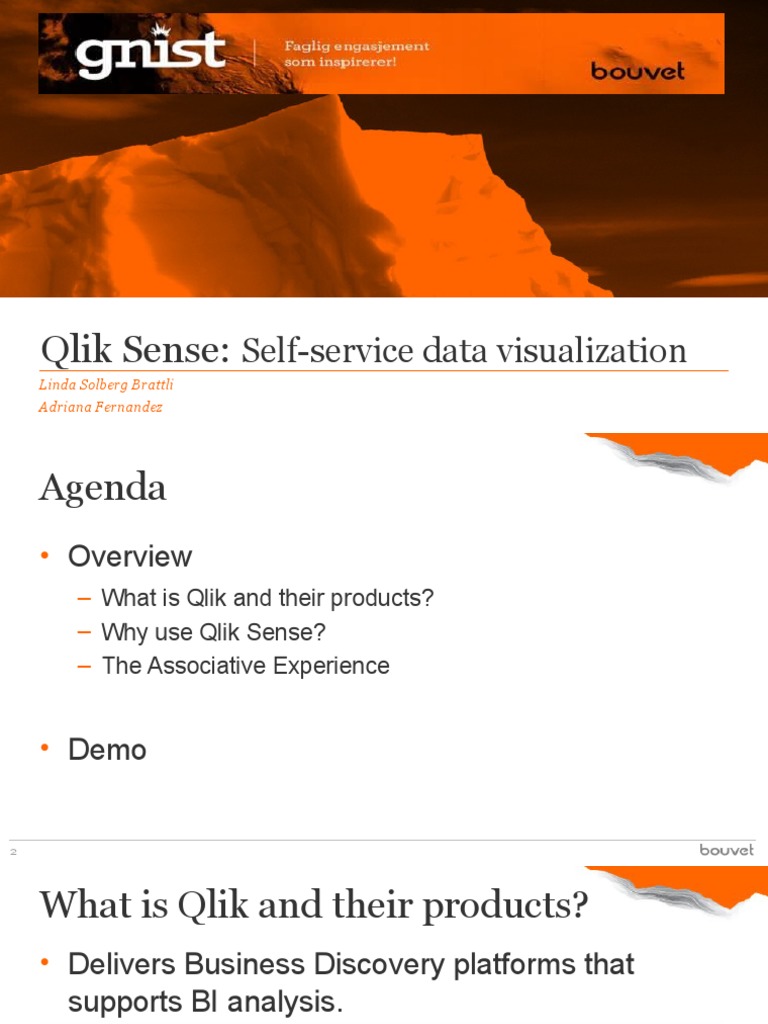 Qlik Sense:: Self-Service Data Visualization | PDF | Computers