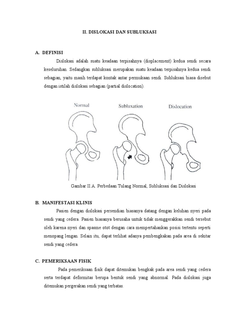 Dislokasi Dan Subluksasi DR Danang SpOT | PDF