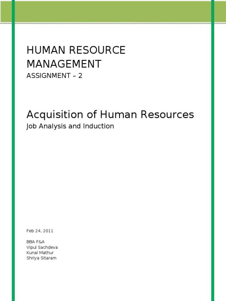 HR Management: Job Roles & Induction | PDF | Employment | Mentorship