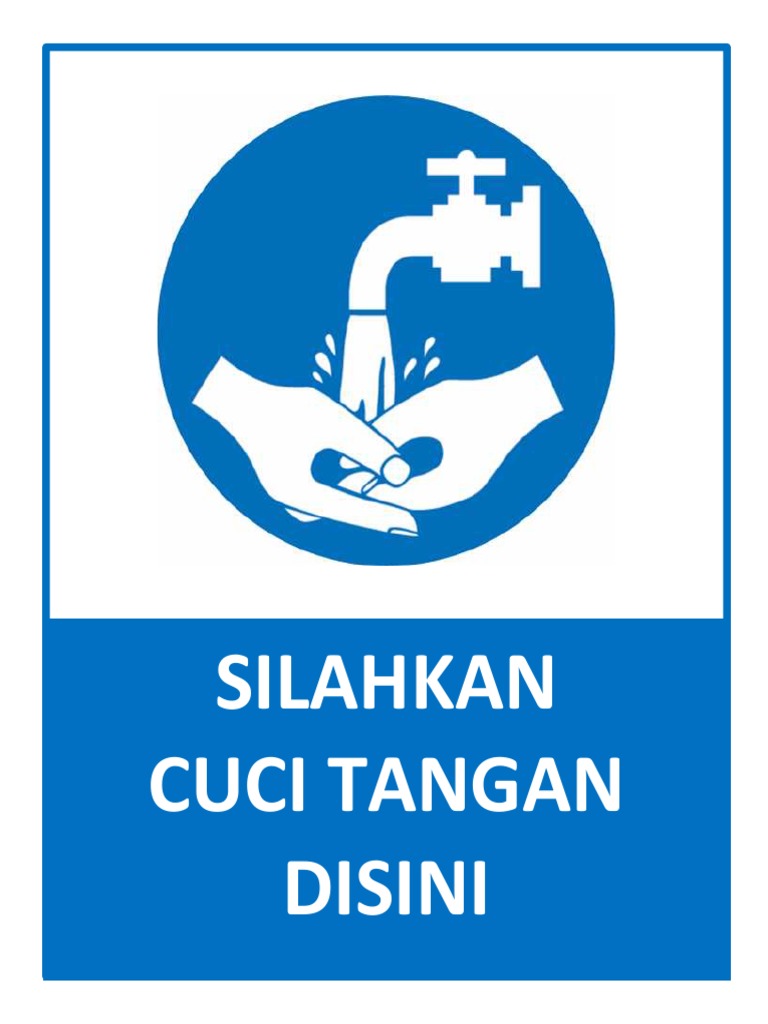 Silahkan Cuci Tangan Disini | PDF