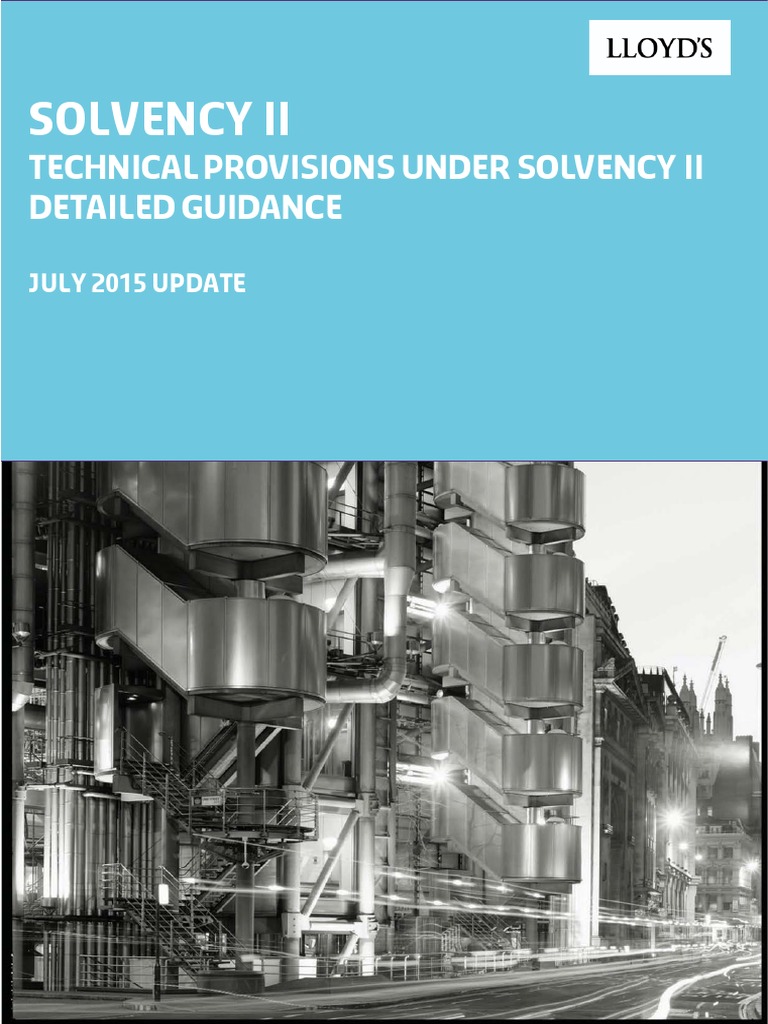 Solvency II Technical Provisions Guidance July 2015 | PDF | Reinsurance ...