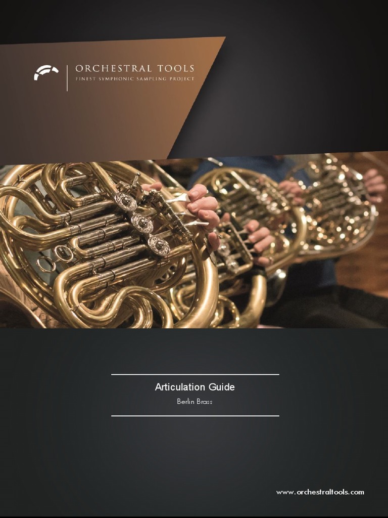 Articulation Guide BBR Main | PDF | Brass Instruments | Orchestras