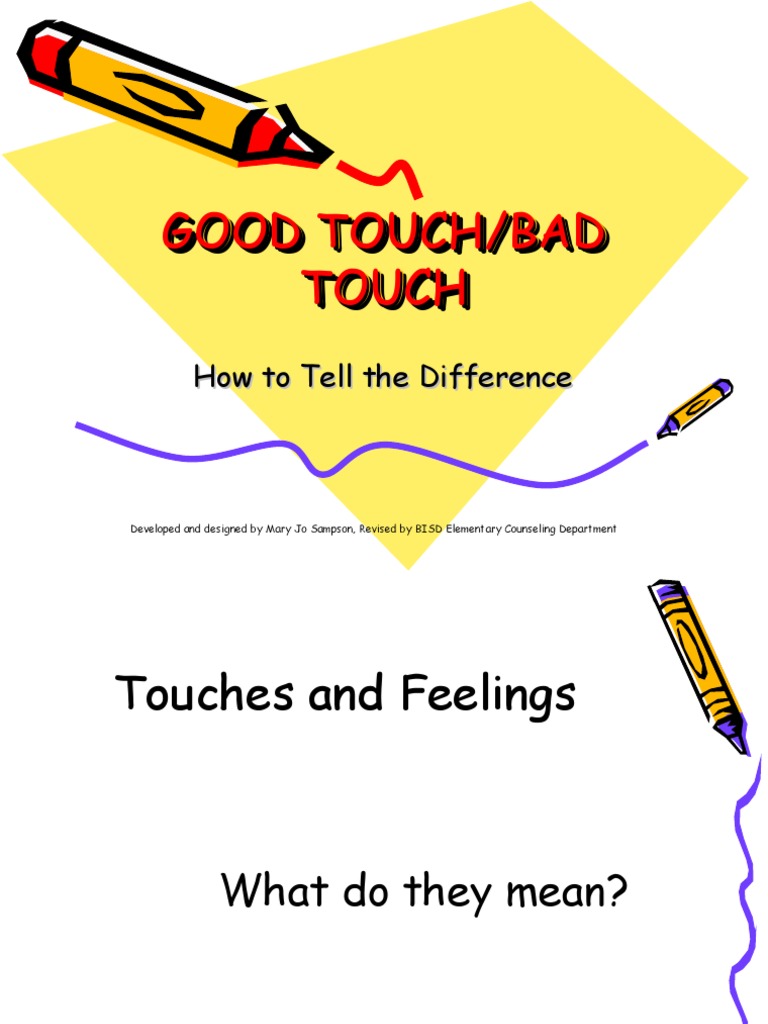 Good Touch and Bad Touch-PP | PDF