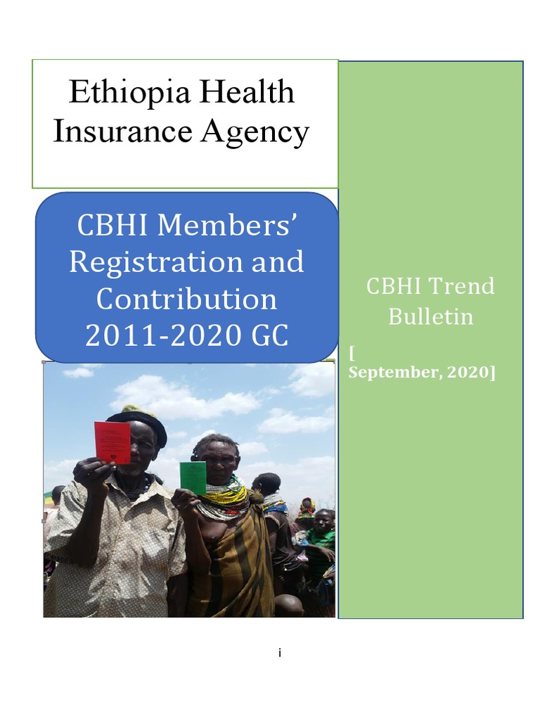 CBHI Trend 2011 To 2020 | PDF | Health System | Poverty