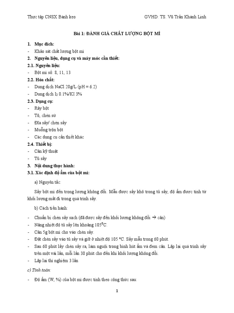 Bai 1. Danh Gia CL Bot Mi | PDF