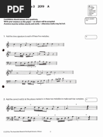 ABRSM Grade 3 Music Theory Practice | PDF | Art