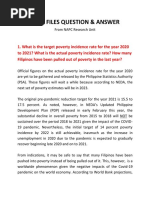 Position Paper 3 | PDF | Poverty | Poverty & Homelessness