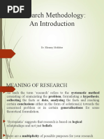 Detailed Research Methodology Notes C R Kothari | PDF