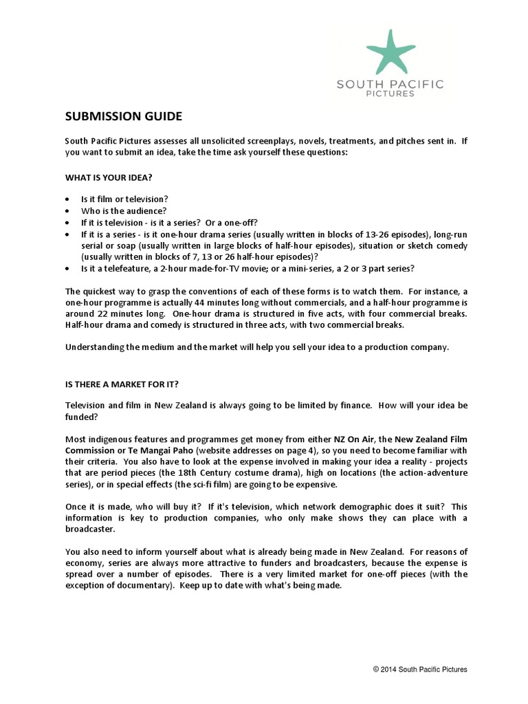 Submission Guide: What Is Your Idea? | PDF | Screenplay | Screenwriting