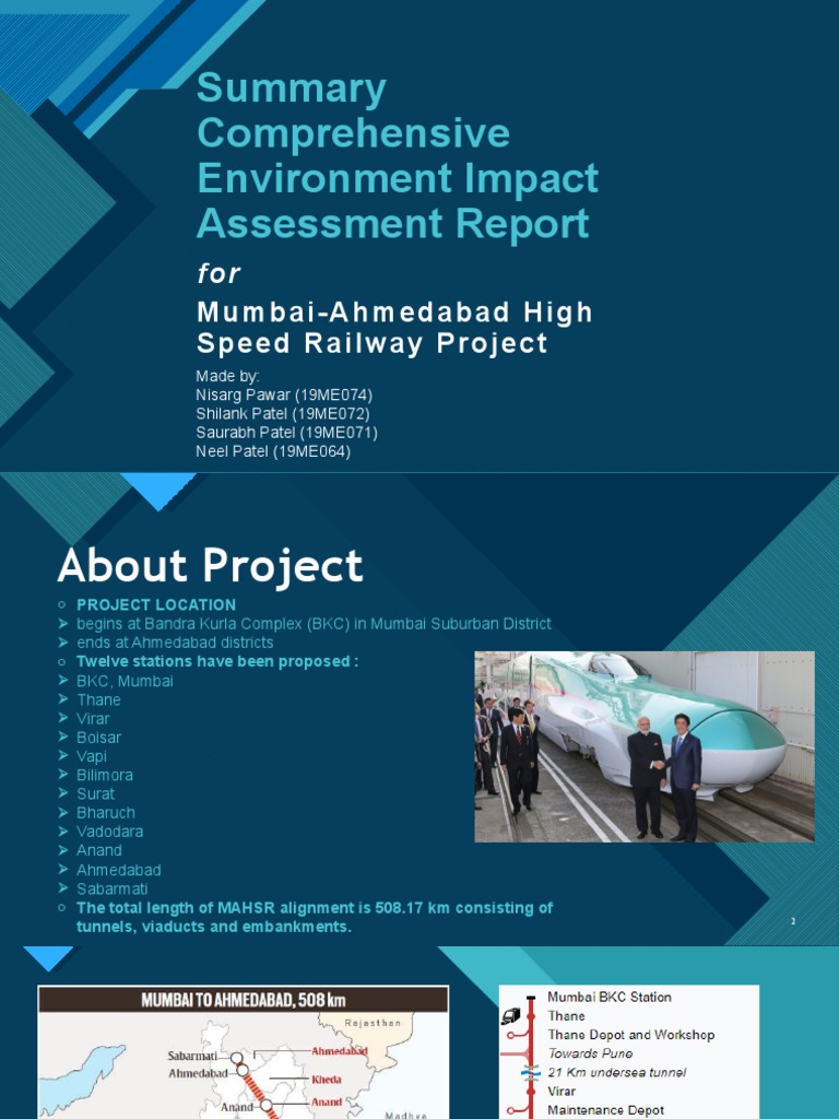 Summary Comprehensive Environment Impact Assessment Report (Volume-I ...