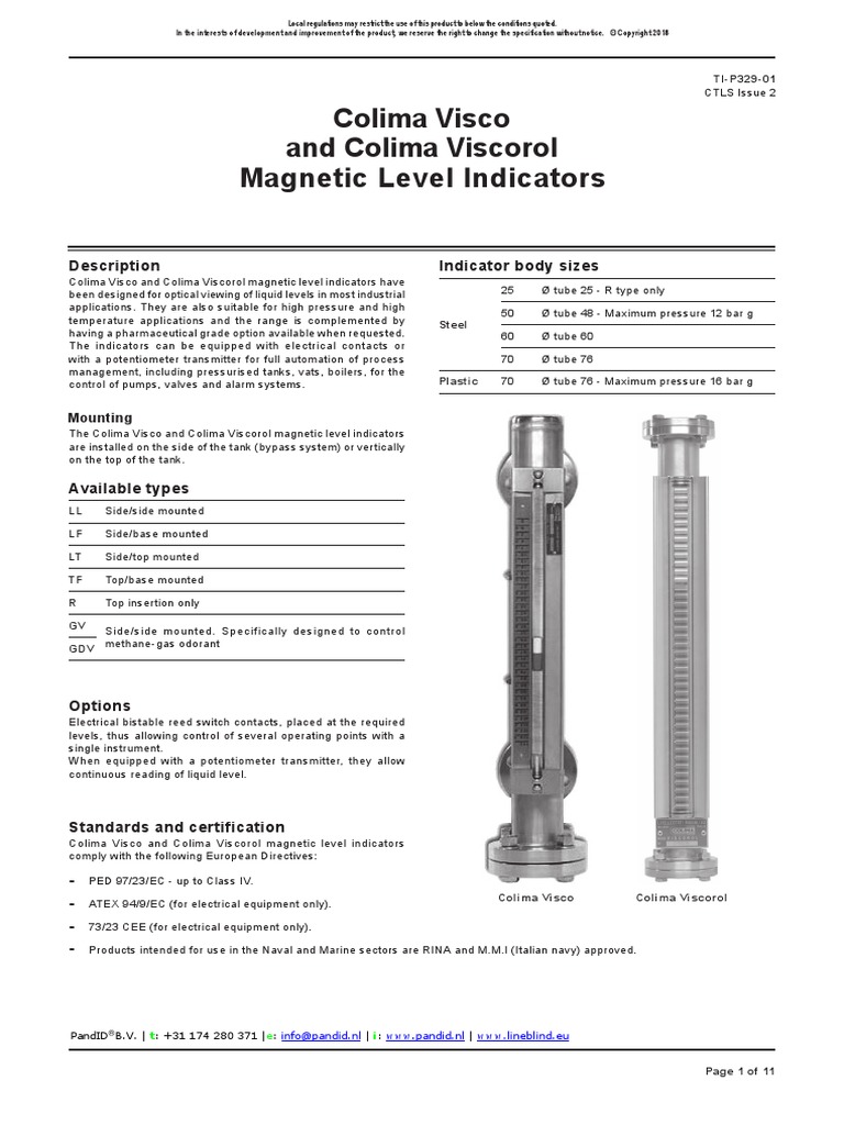 Visco-Viscorol en | PDF | Valve | Pipe (Fluid Conveyance)