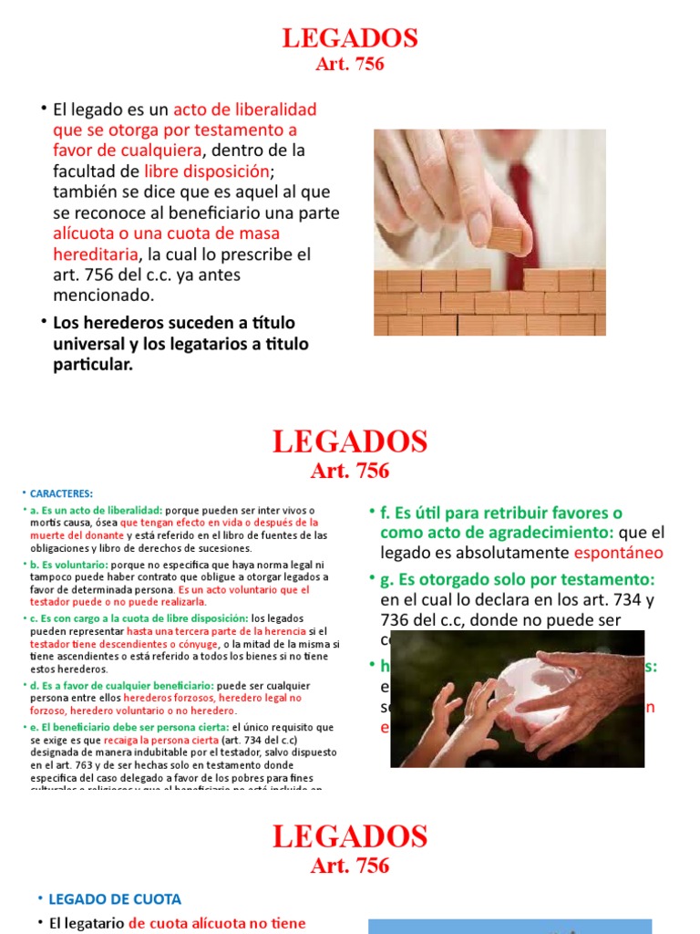 El Legado | PDF | Herencia | Legado