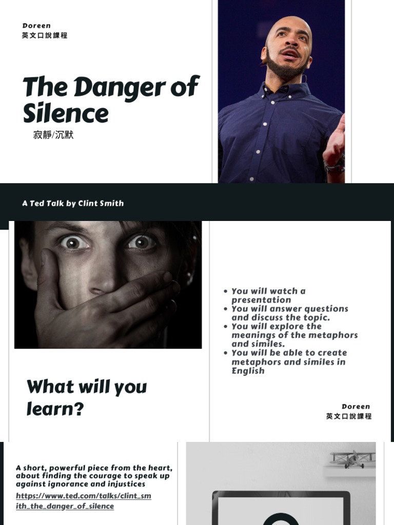 The Danger of Silence | PDF