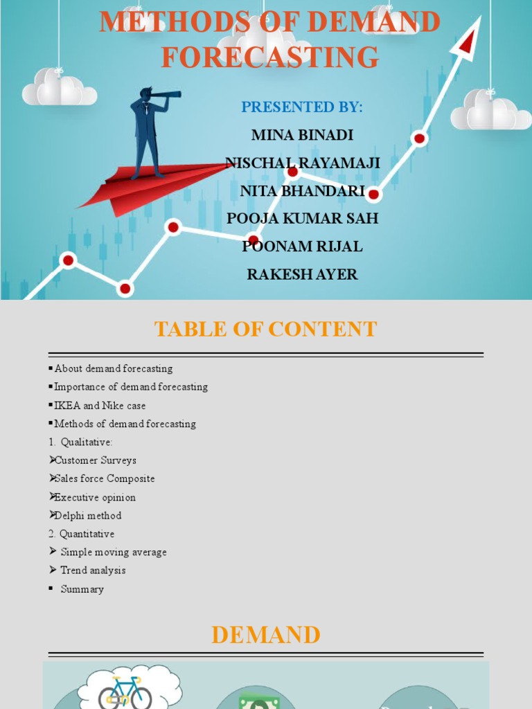 Forecasting Future Demand: A Comprehensive Analysis of Qualitative and ...
