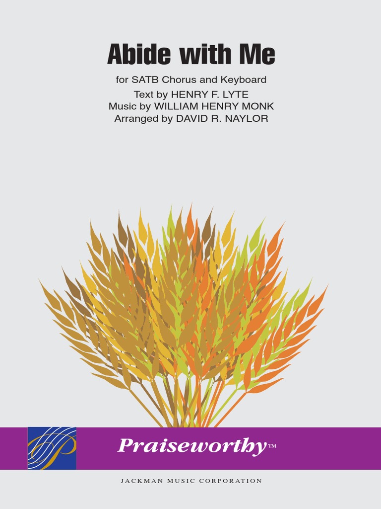 Abide With Me - 3 | PDF | Choir | Utah