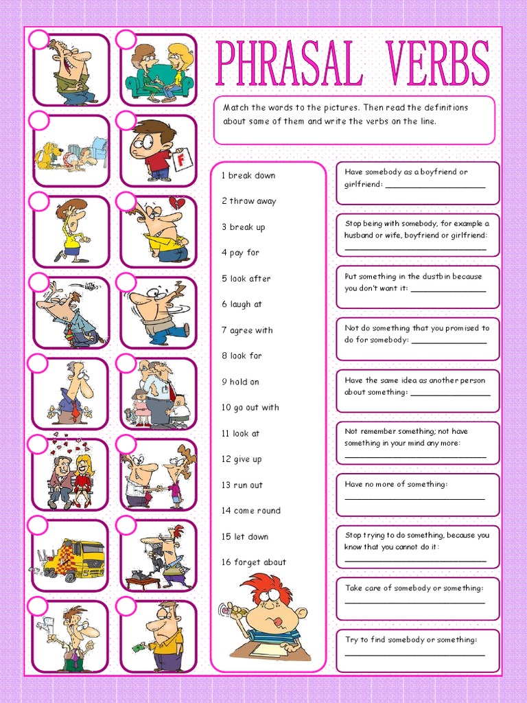 Phrasal Verbs - Fill in The Gaps PDF | PDF | Career & Growth | Lifestyle