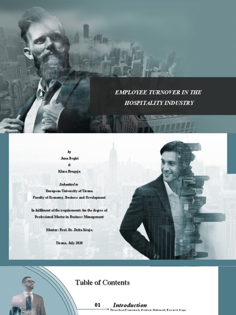 Employee Turnover in Hospitality Industry | PDF | Errors And Residuals ...