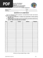 Official DepEd School Forms SF 1-10 | PDF