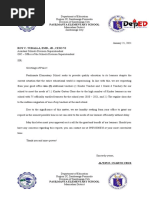 Letter of Condemnation | PDF