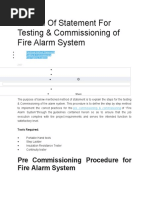 Inspection Check List - Fire Alarm System Rev 01 | PDF | Equipment ...