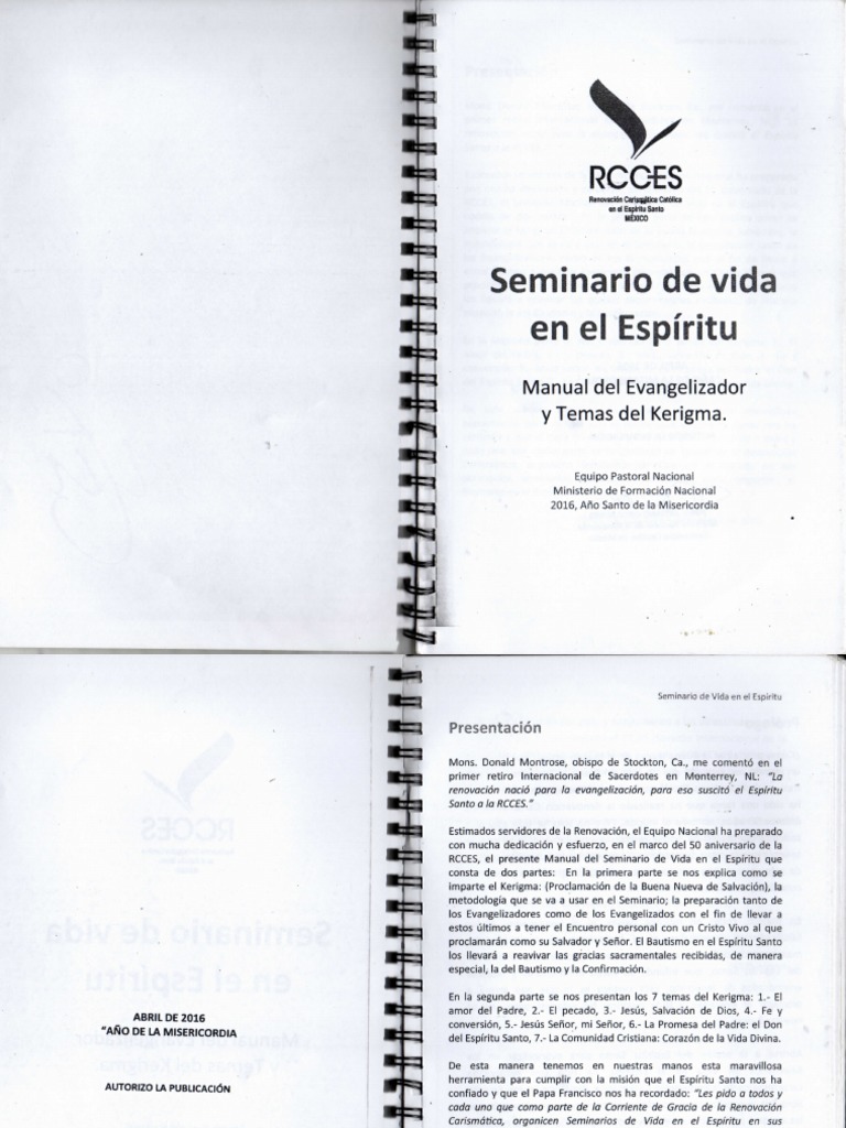 Seminario de Vida en El Espiritu | PDF