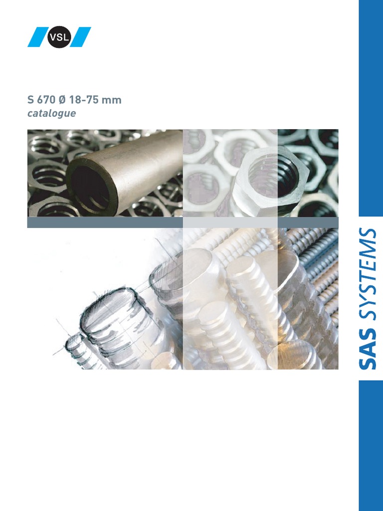 1 Bars VSL Thread Bar Systems - 670 Catalogue (Print Quality) - 2007 ...