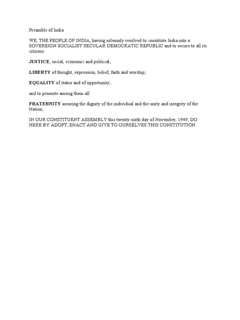 Preamble | PDF