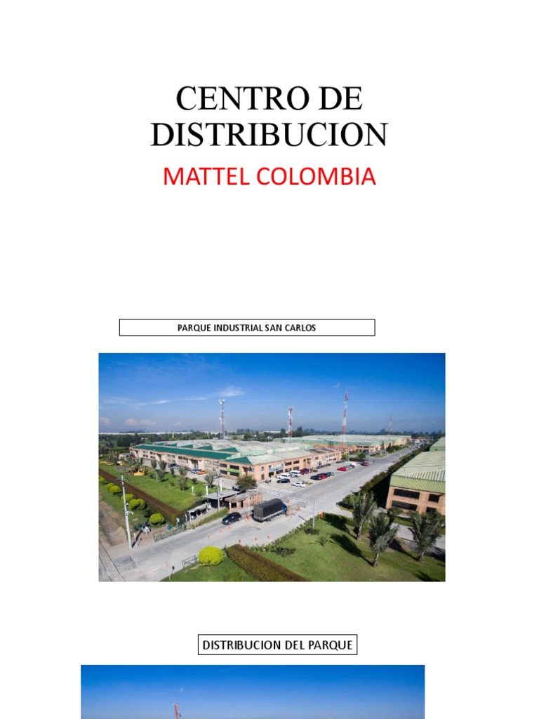 Centro de Distribucion Mattel | PDF | Máquina elevadora | Science